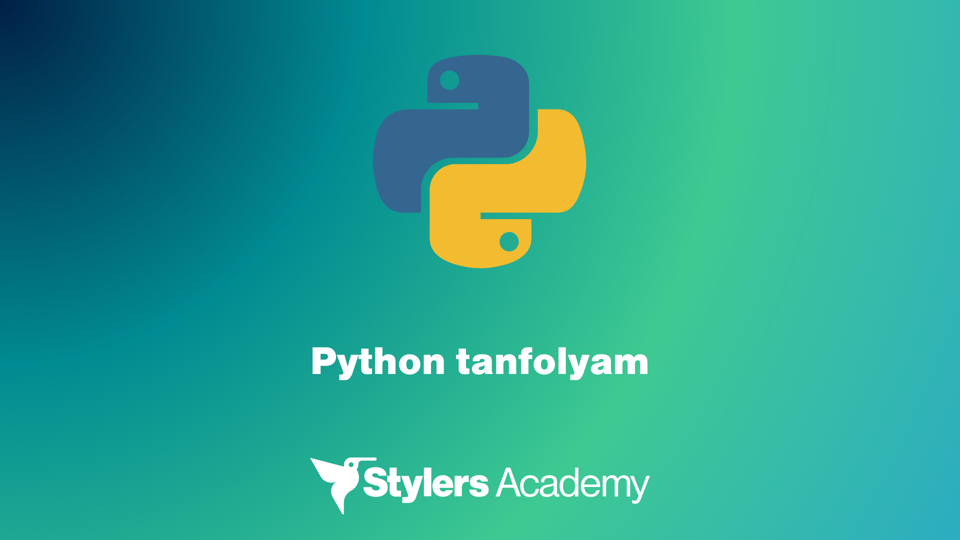 Python tanfolyam - Stylers Group
