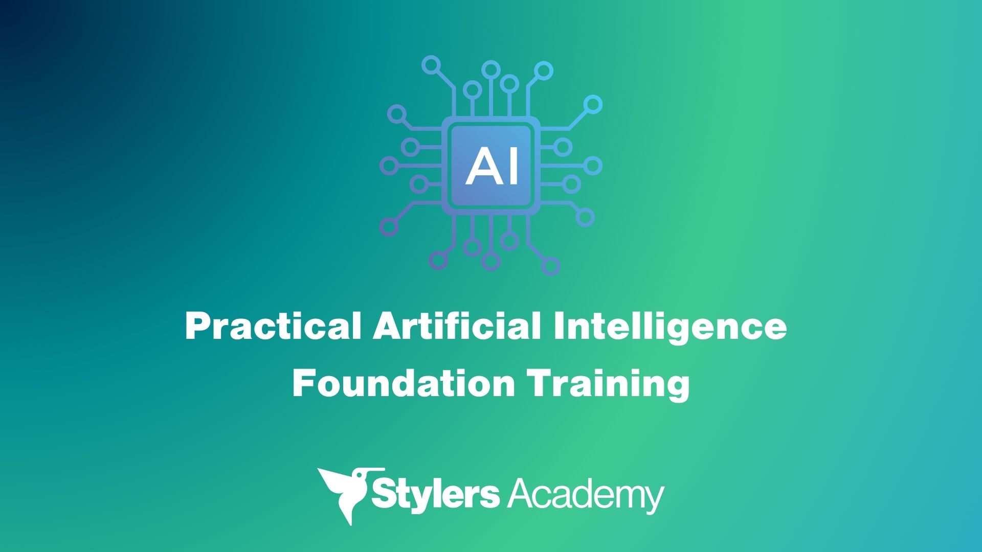 Stylers Group Practical Artificial Intelligence Foundation Training